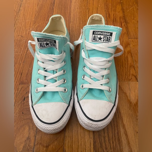 Converse | Shoes | Aqua Converse Chuck Taylors | Poshmark